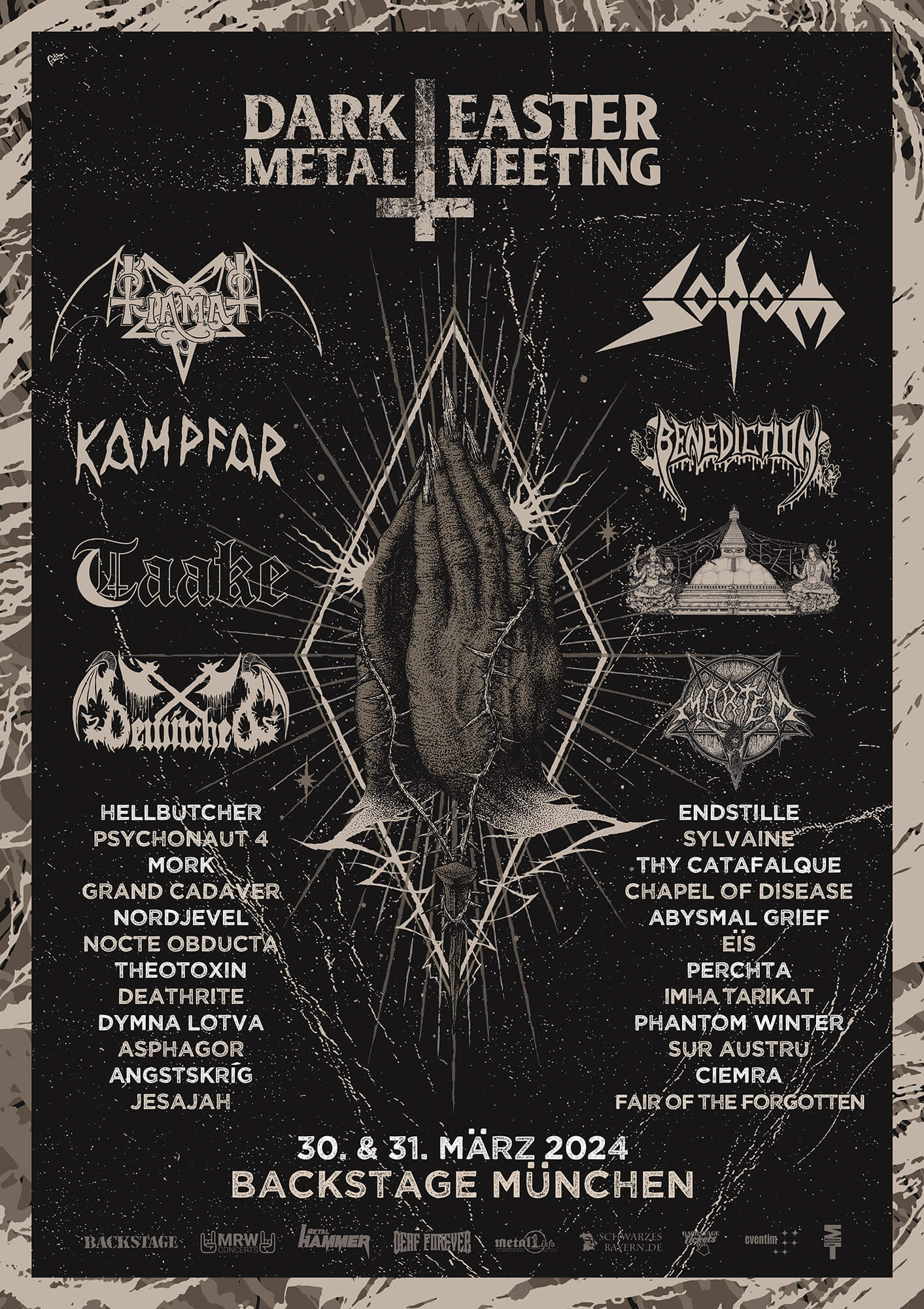 Dunkles Osterwochenende – Dark Easter Metal Meeting 2024 im Backstage ...